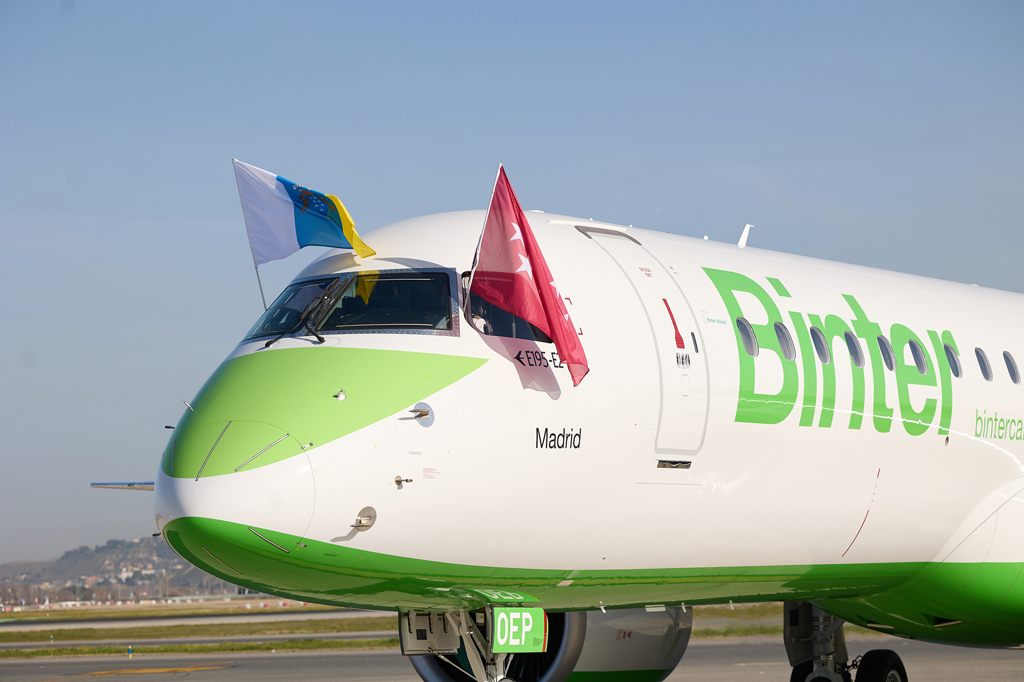 Binter inaugura su nueva ruta entre Madrid y las islas Canarias - Fly News