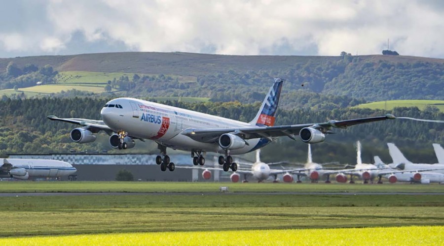 Vuela el demostrador Airbus BLADE con una ala laminar - Fly News