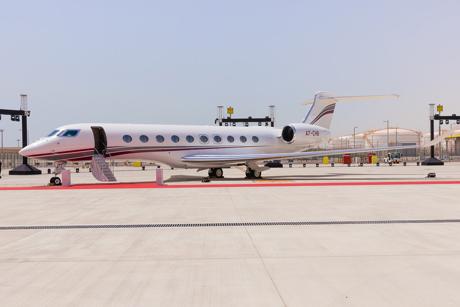 Qatar Executive recibe el primer Gulfstream 700 - Fly News