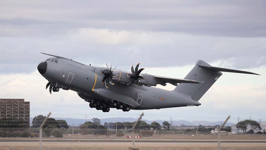 Indra suministrará el sistema de contradefensa a nueve Airbus A400M ...