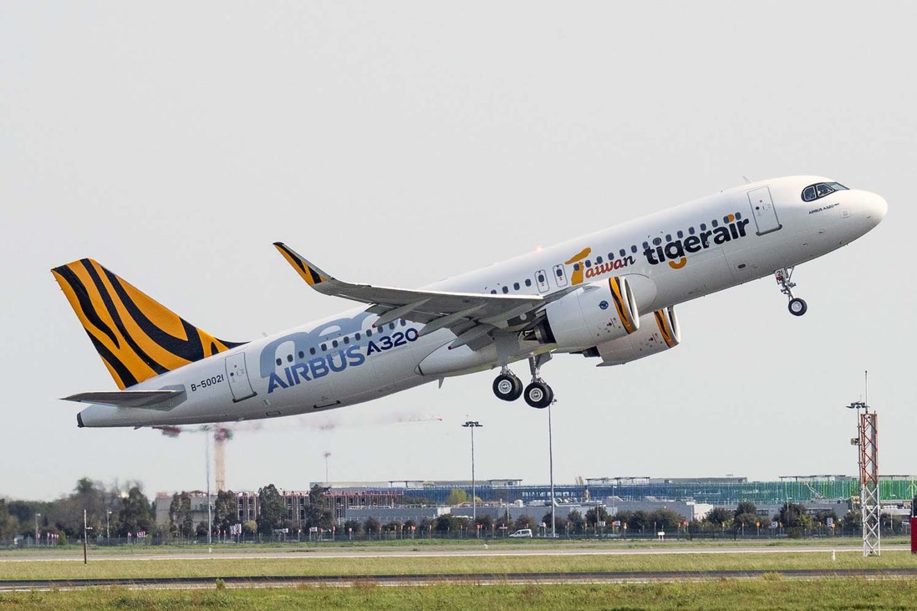 Tigerair Taiwan suma su primer Airbus A320neo - Fly News
