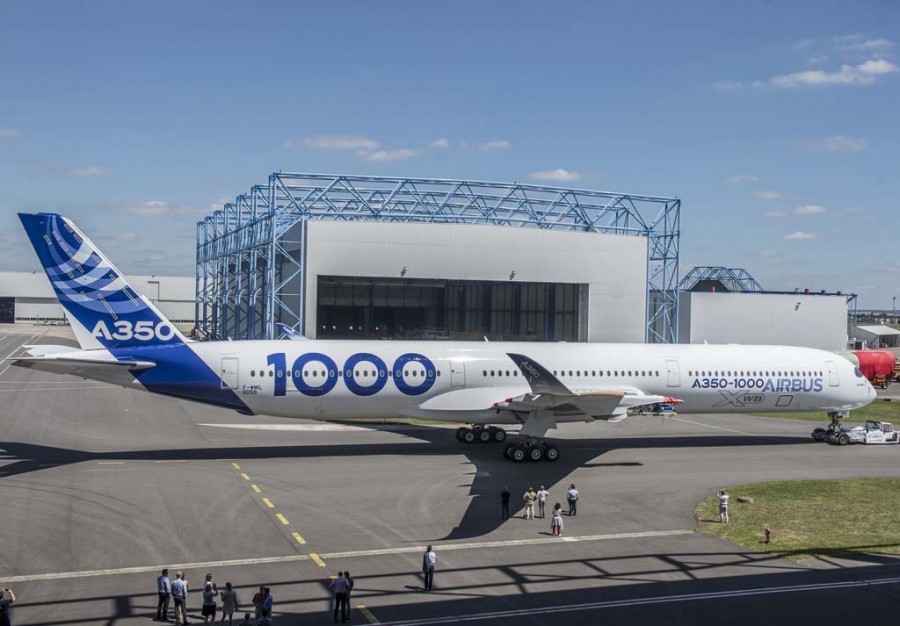 Listo el primer Airbus A350-1000 - Fly News