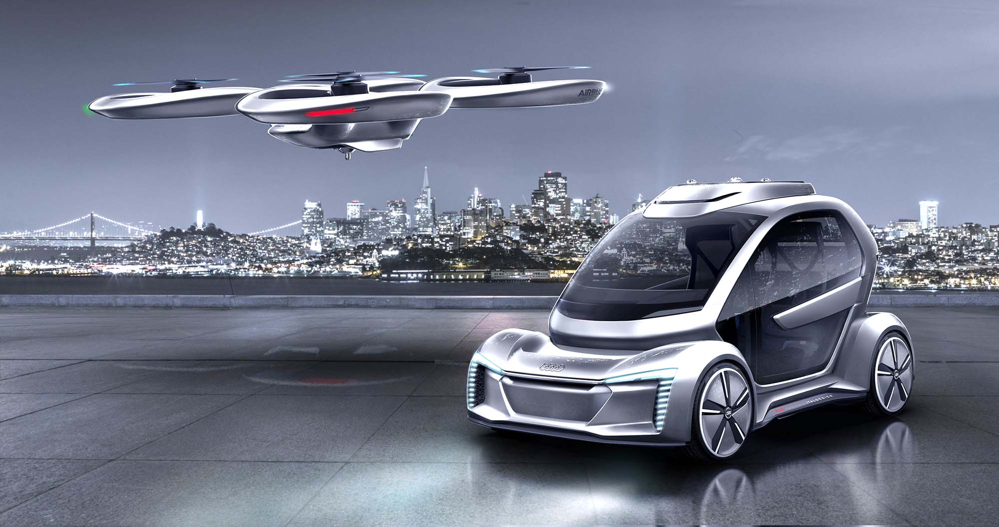 Airbus se une a Audi para sus coches voladores - Fly News