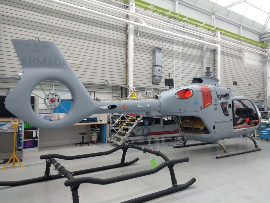 El Ejército del Aire recibe su primer Airbus Helicopters H135 - Fly News