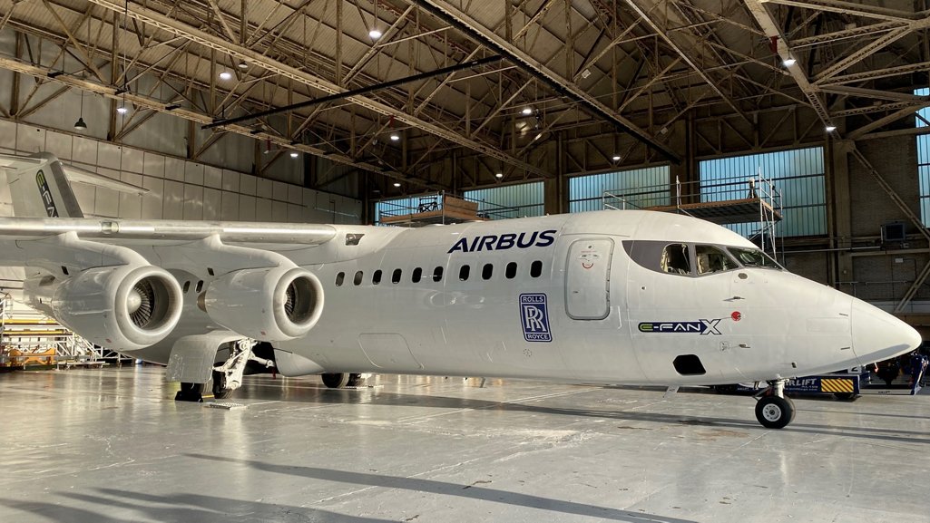 Airbus y Rolls-Royce cancelan el programa E-Fan X - Fly News