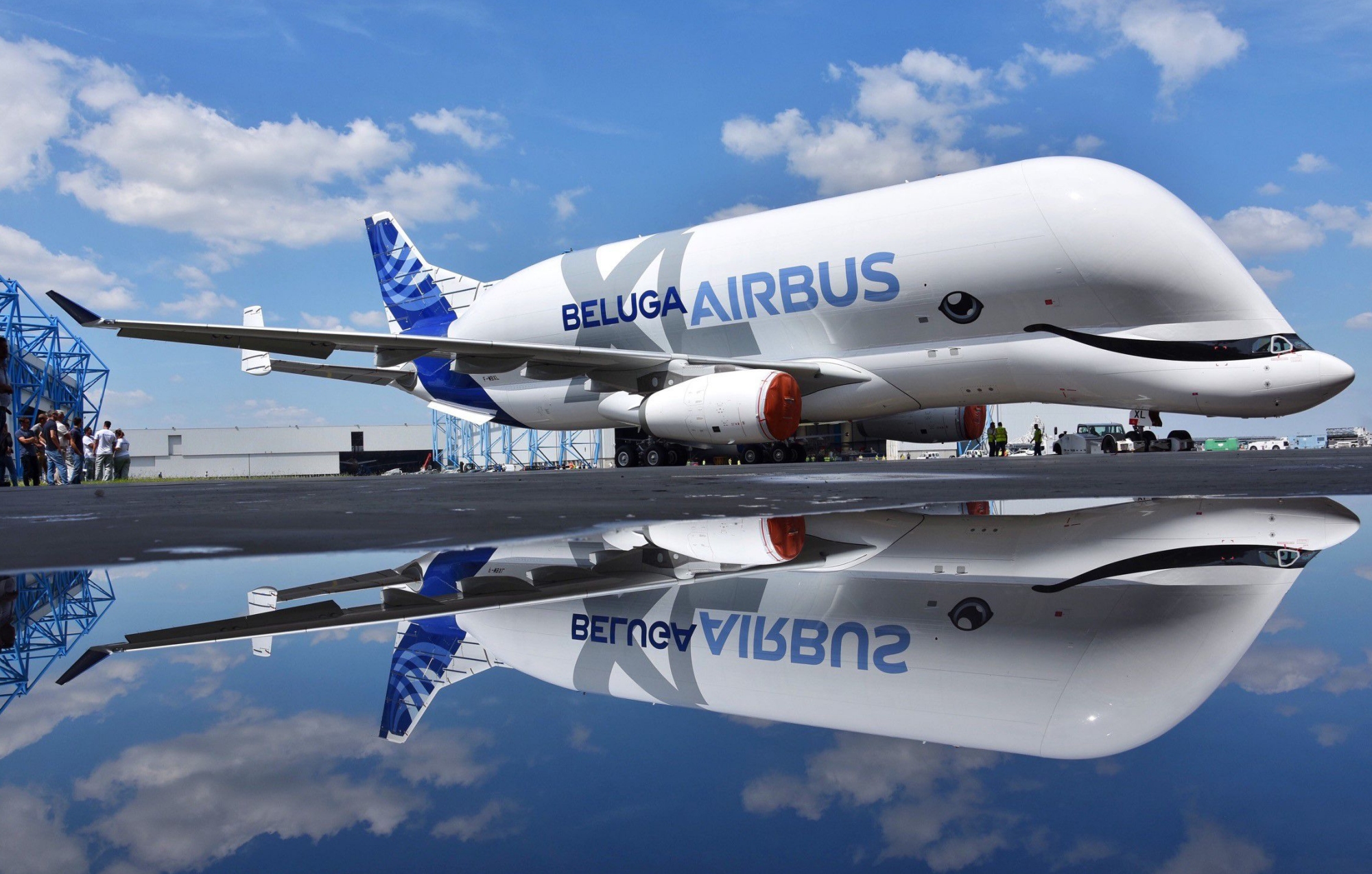 El primer Airbus Beluga XL listo para su primer vuelo - Fly News