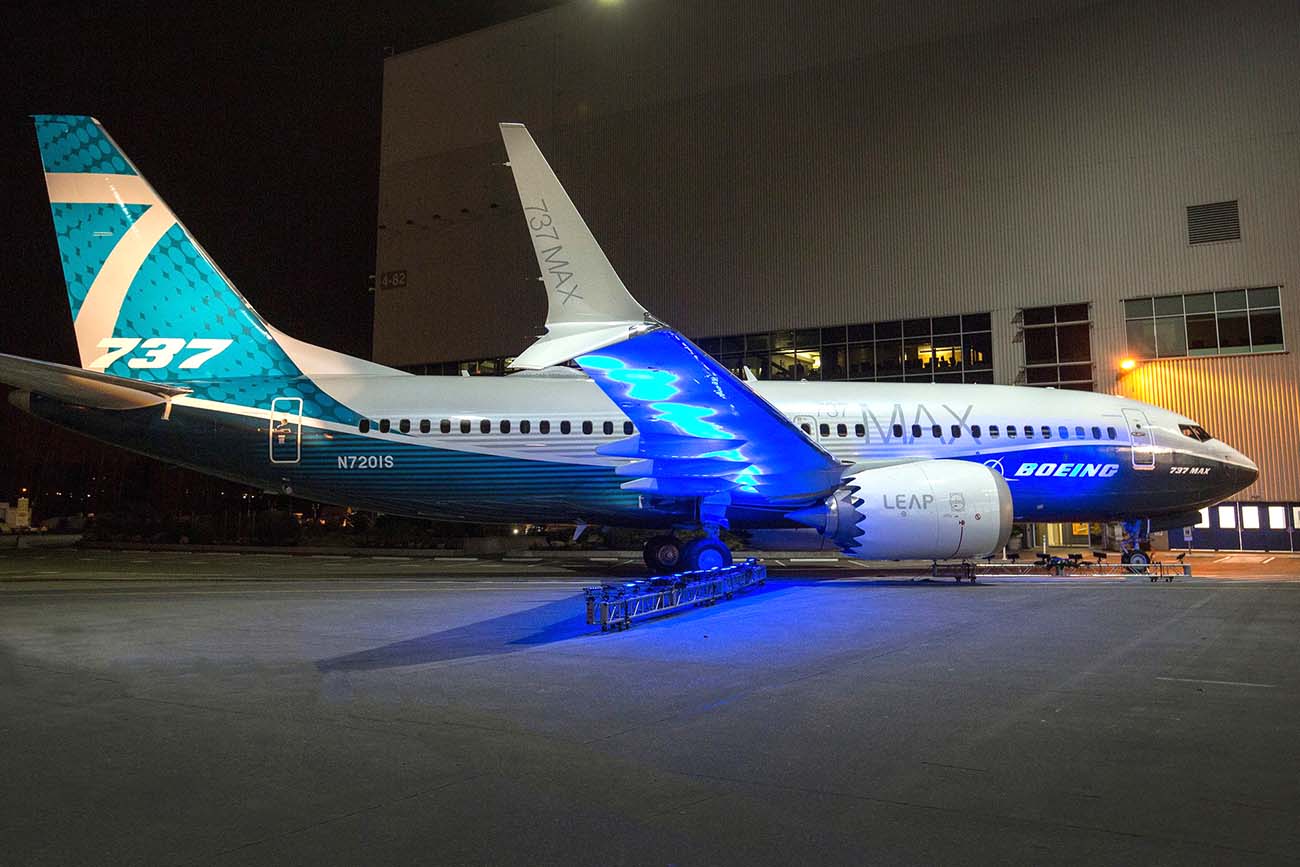 Boeing: rollout del B-737 MAX 7 - Fly News