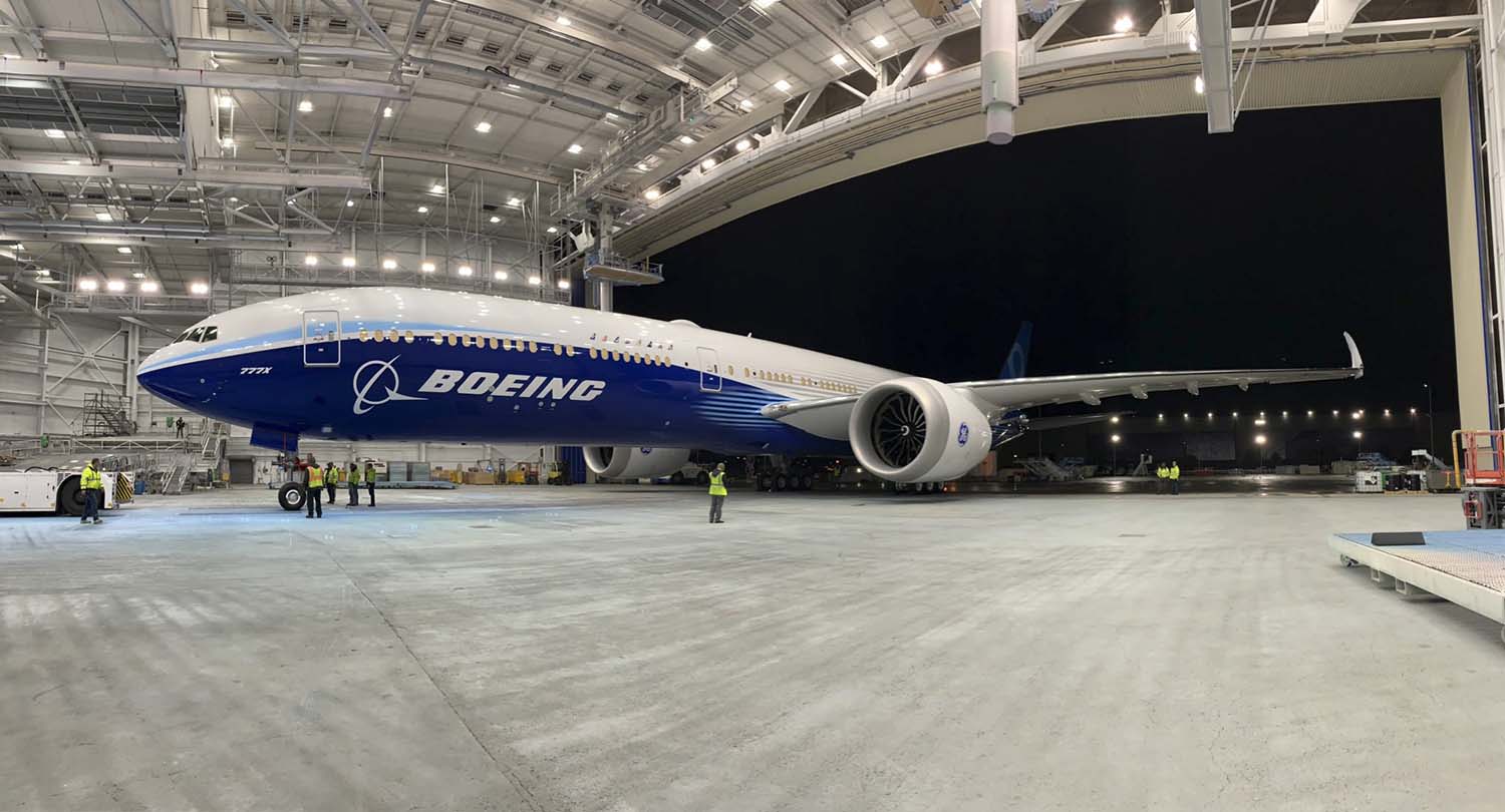 Prototipo Del Boeing 777 9x BOEING 777 9X AT FARNBOROUGH INTERNATIONAL