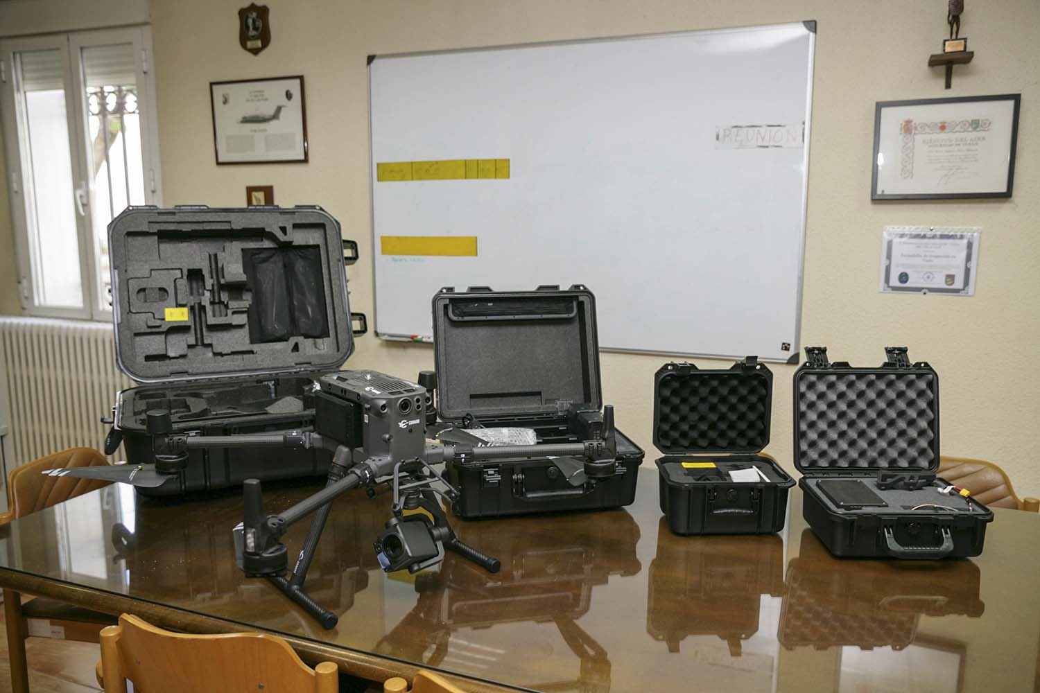 El CECAF usará drones para la revisión de campos de vuelo - Fly News