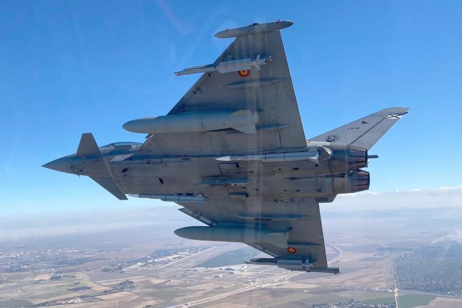 El misil Meteor, operativo en los Eurofighter españoles - Fly News