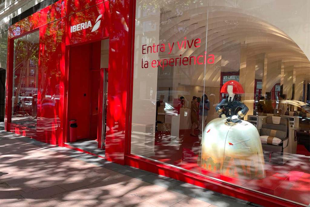Iberia estrena espacio pop up en Madrid - Fly News