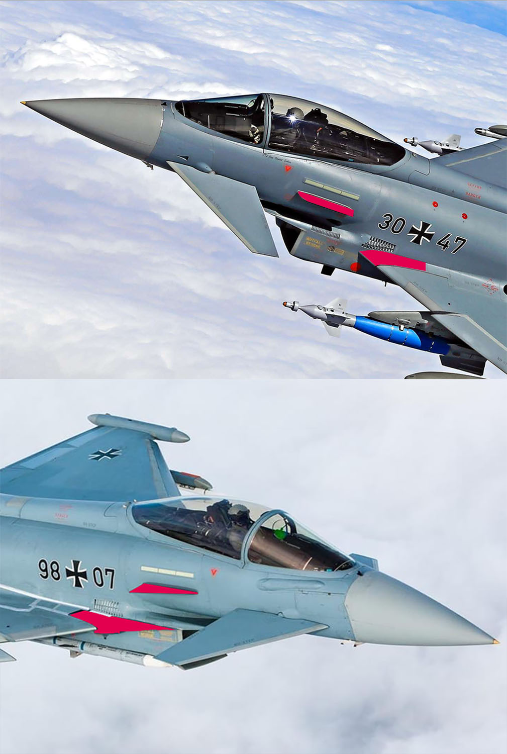 Eurofighter modificará la aerodinámica del Typhoon - Fly News