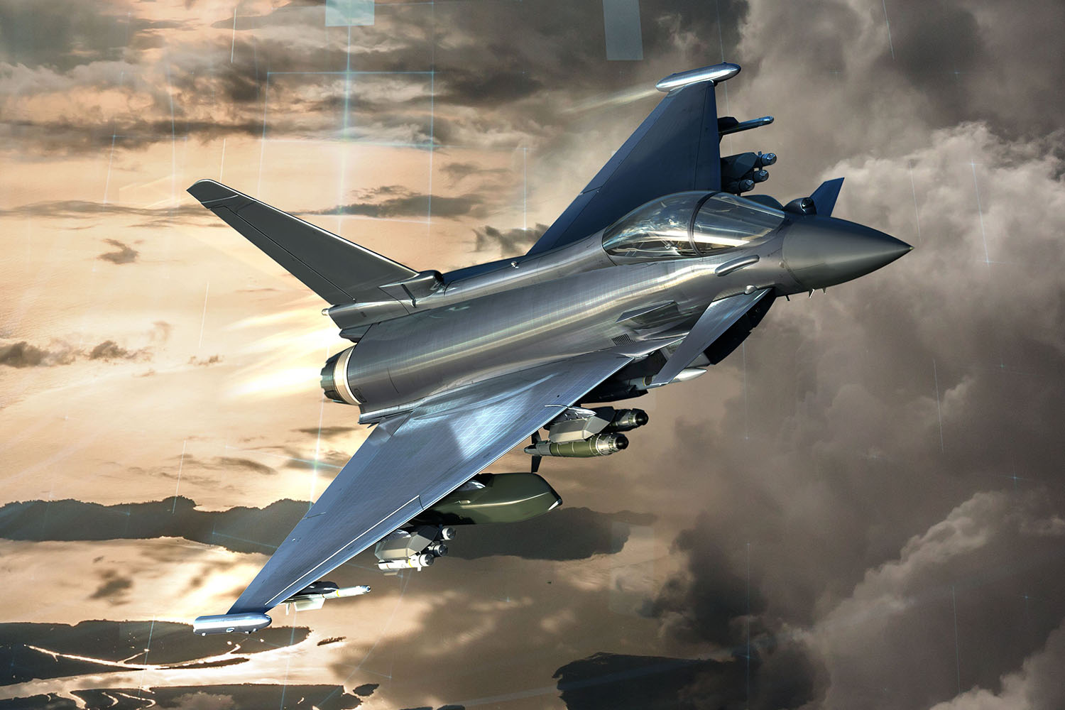Eurofighter modificará la aerodinámica del Typhoon - Fly News