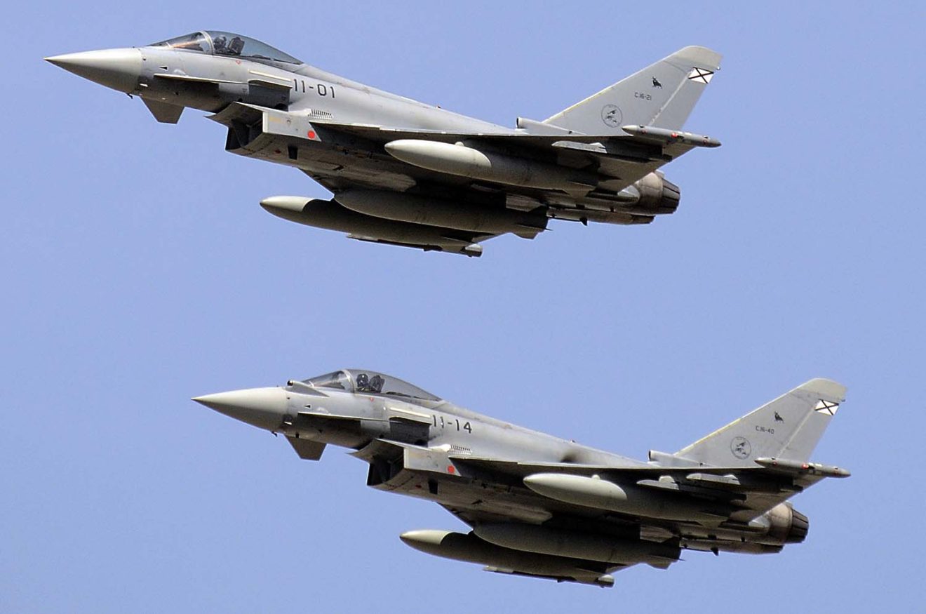 Autorizada la modernización de los Eurofighter del Ejército del Aire ...