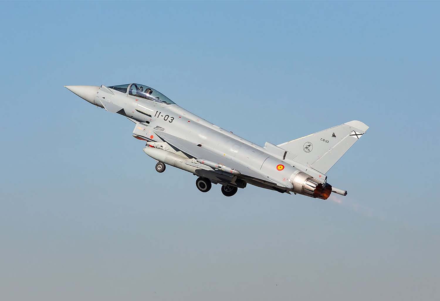 Primer Eurofighter Trancha 1 español modernizado - Fly News