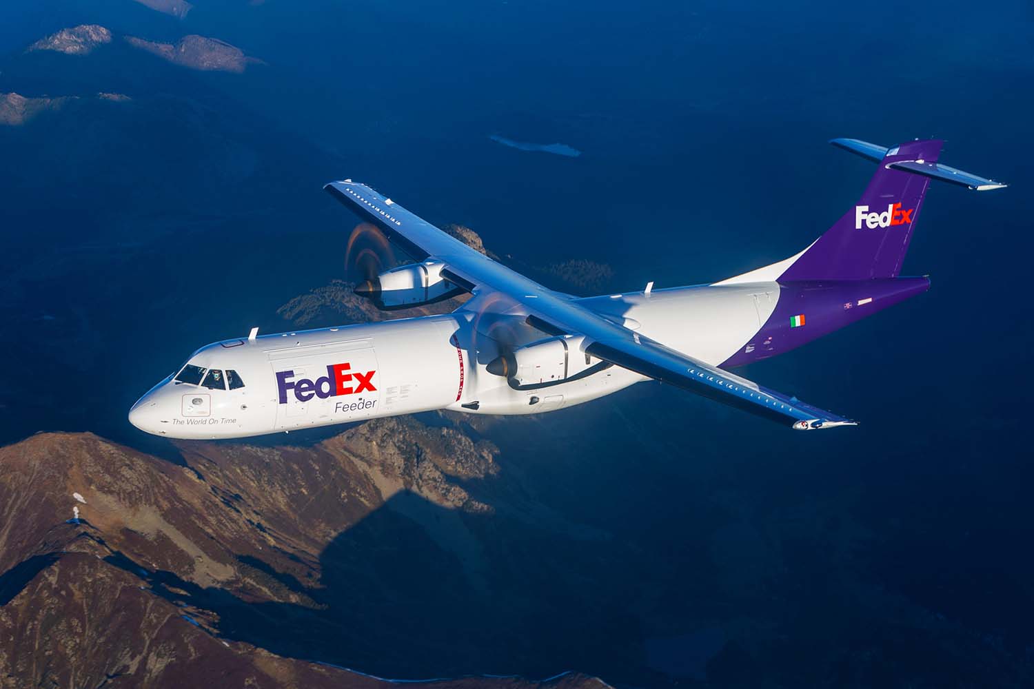 Fedex recibe el primer ATR 72F de fábrica - Fly News