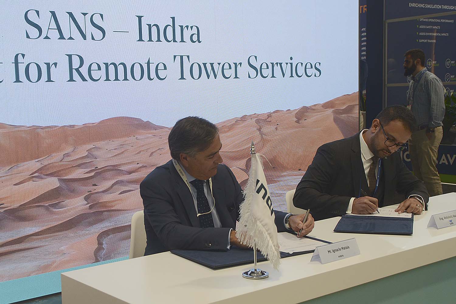 Indra y Sans firman la primera torre virtual en Oriente Medio - Fly News