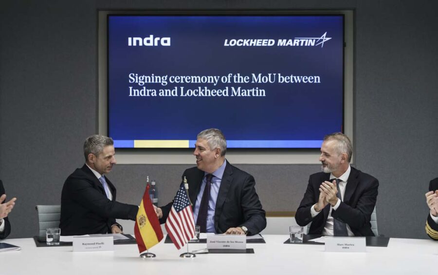 Indra y Lockheed Martin fiman un nuevo acuerdo industrial - Fly News