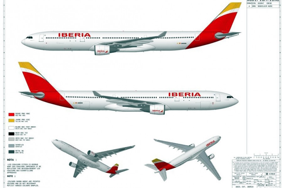 Los nuevos colores de Iberia - Fly News
