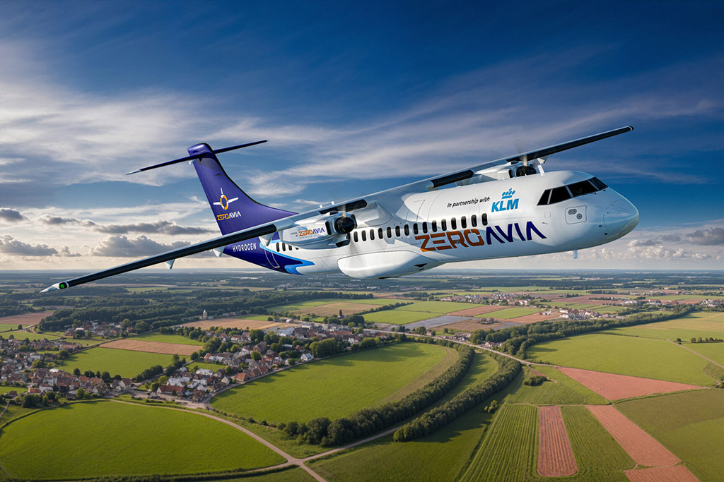 KLM y Zeroavia harán juntas un vuelo cero emisiones - Fly News