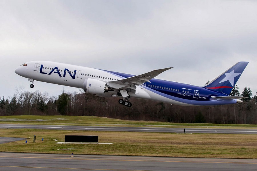 LAN primer Boeing 787-9 de Latinoamérica - Fly News