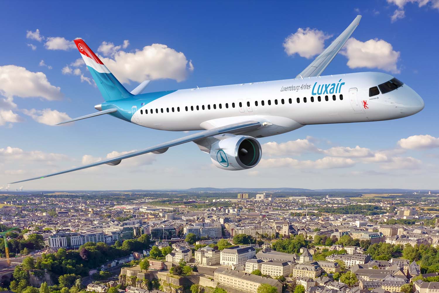 Luxair compra cuatro Embraer E195-E2 - Fly News