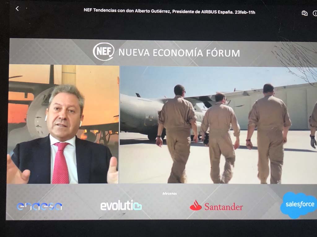 El presidente de Airbus España espera que los fondos europeos sirvan ...