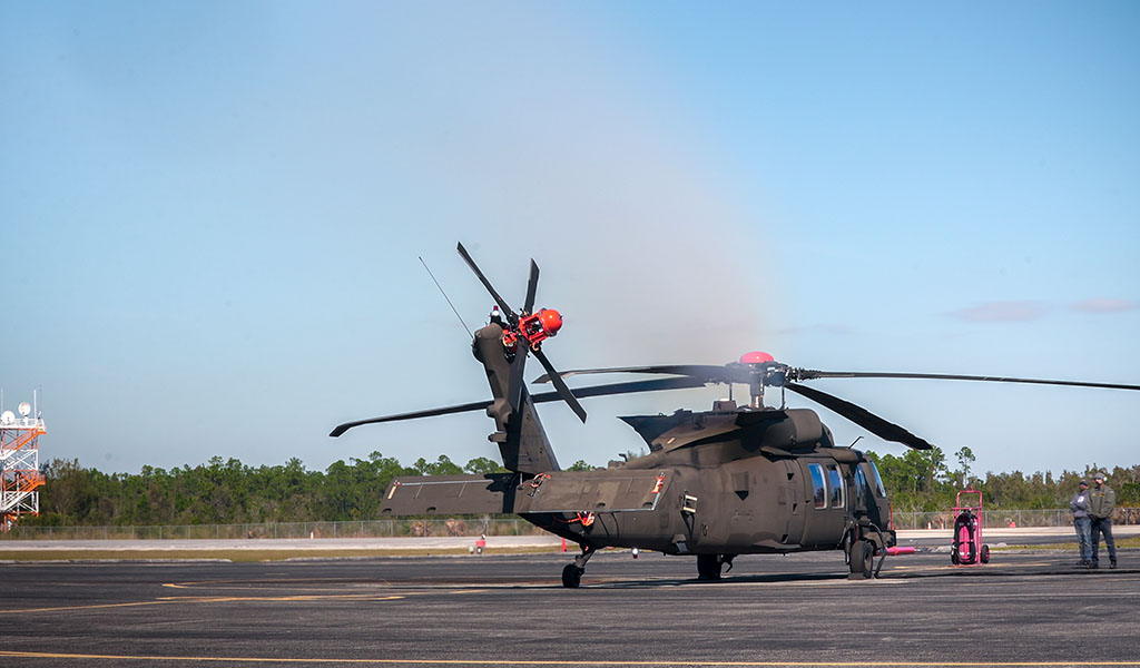 Primeras pruebas del Black Hawk con turbinas GE ITE - Fly News