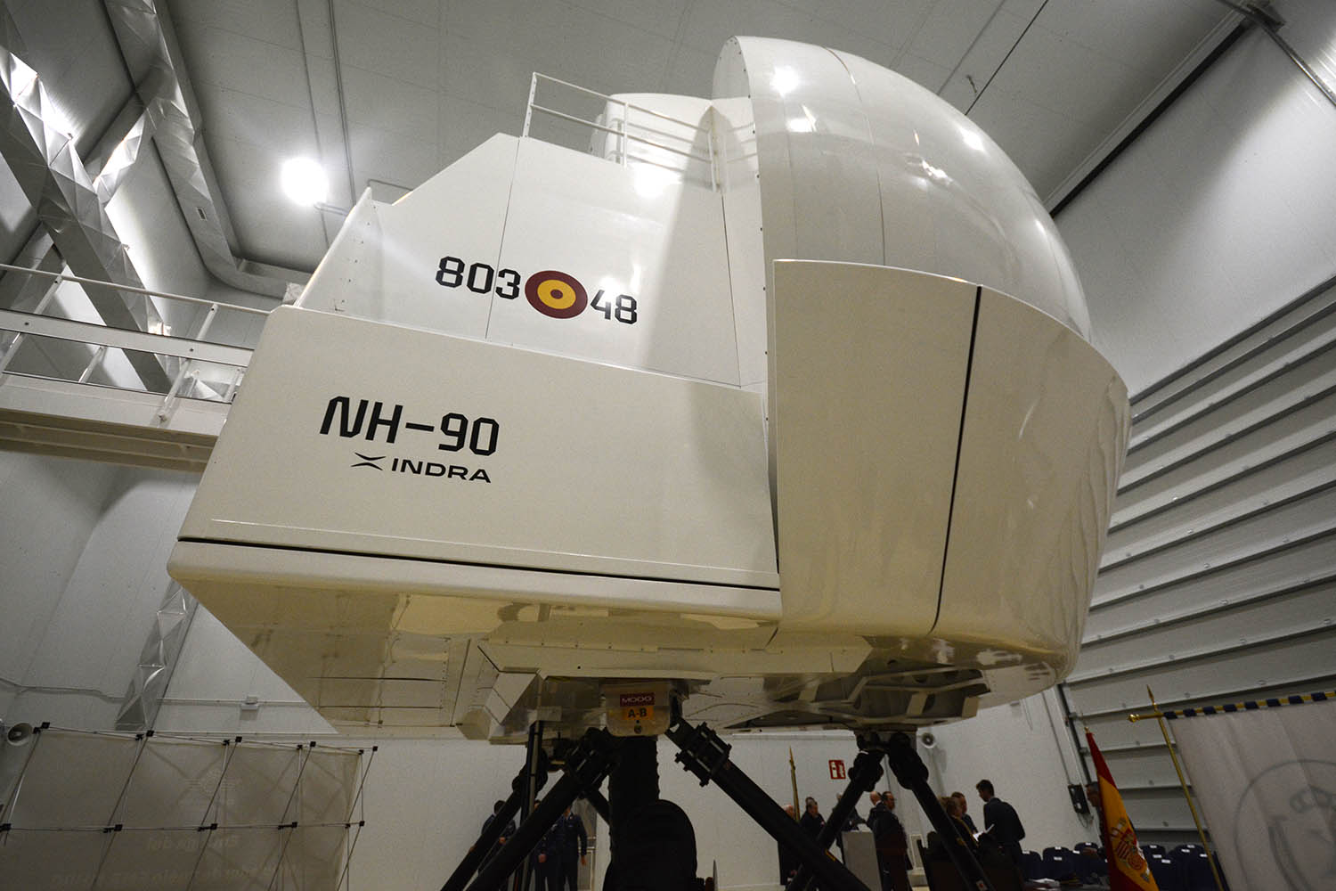 El Ala 48 estrena su simulador Indra del NH90 - Fly News