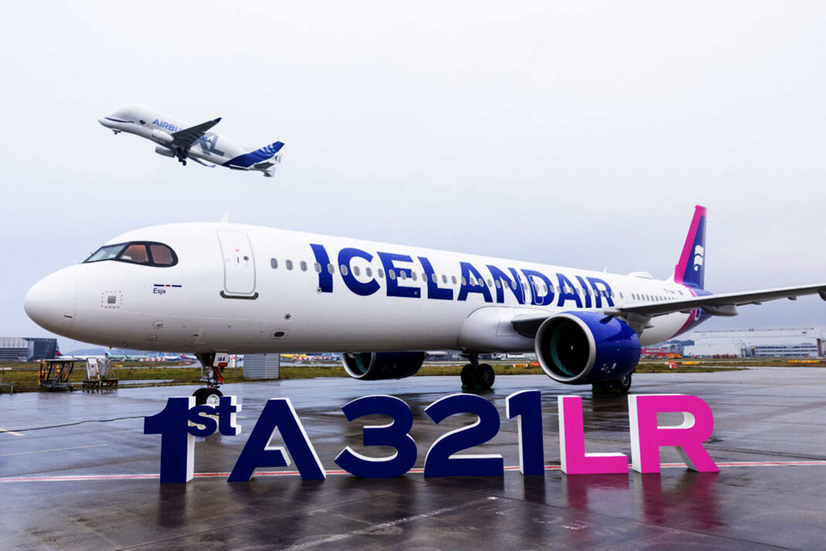 Icelandair recibe su primer Airbus A321LR - Fly News