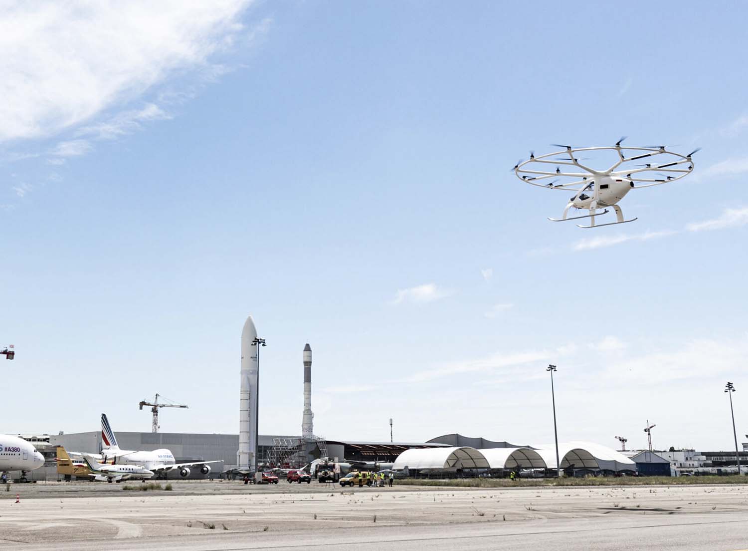 Volocopter demuestra el 2X en Le Bourget - Fly News