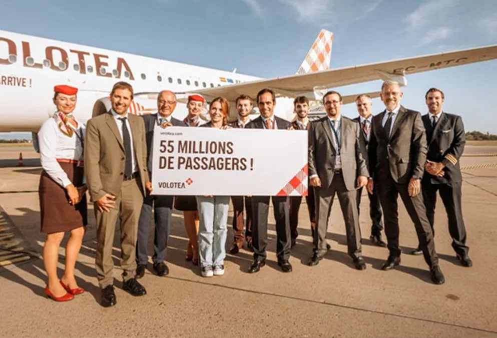 Volotea ha superado los 55 millones de pasajeros desde 2012