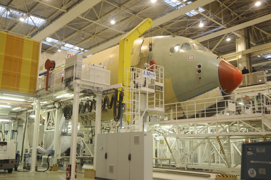 Inaugurada la FAL del A350 XWB en Toulouse - Fly News