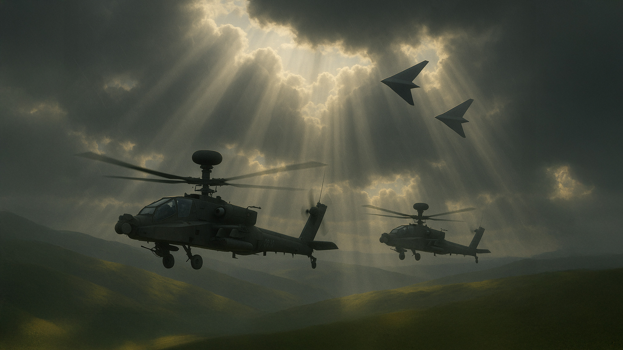 El Ejército Británico quiere un “Loyal Wingman” para sus AH-64E Apache ...