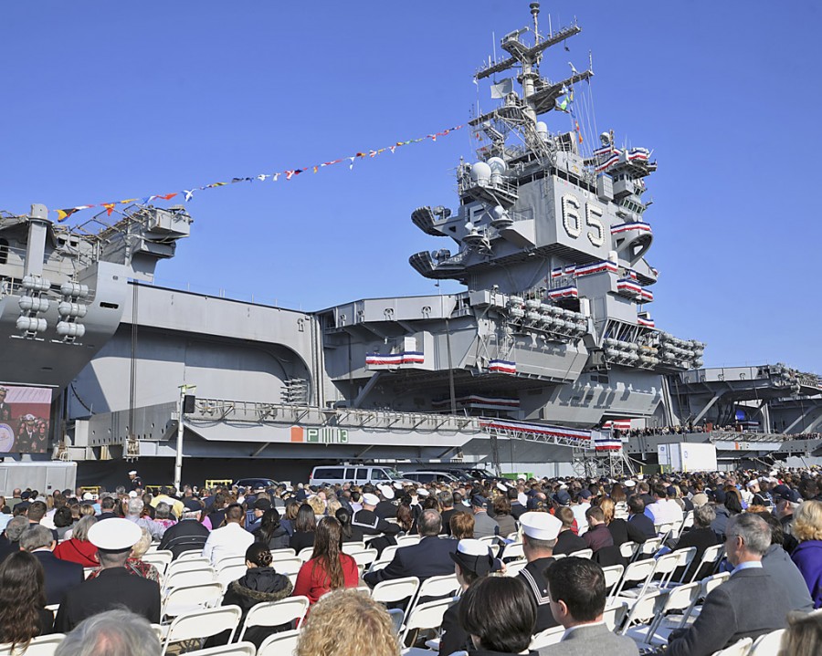 Adios CVN 65 Enterprise, hola CVN 80 Enterprise - Fly News