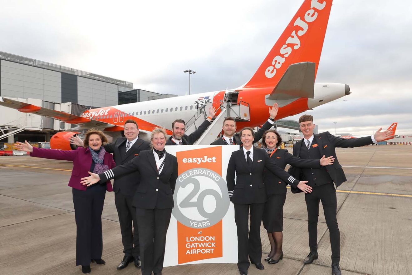 Easyjet cumple 20 años en Londres – Gatwick - Fly News