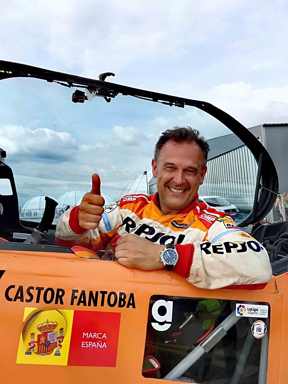 Cástor Fantoba, Campeón de España Absoluto de Vuelo acrobático 2018 ...