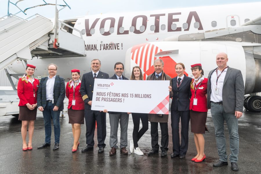 Volotea celebra sus 15 millones de pasajeros con viajes gratis en todas ...